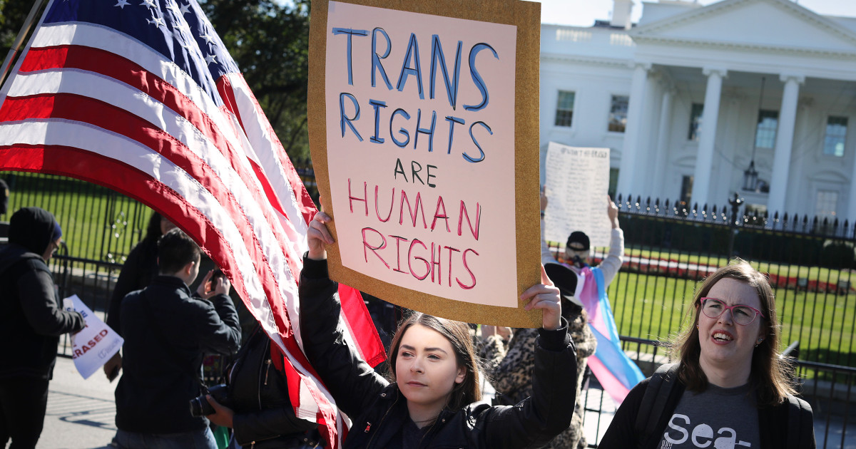 'This is about my safety': Trans Americans on November's high-stakes ...