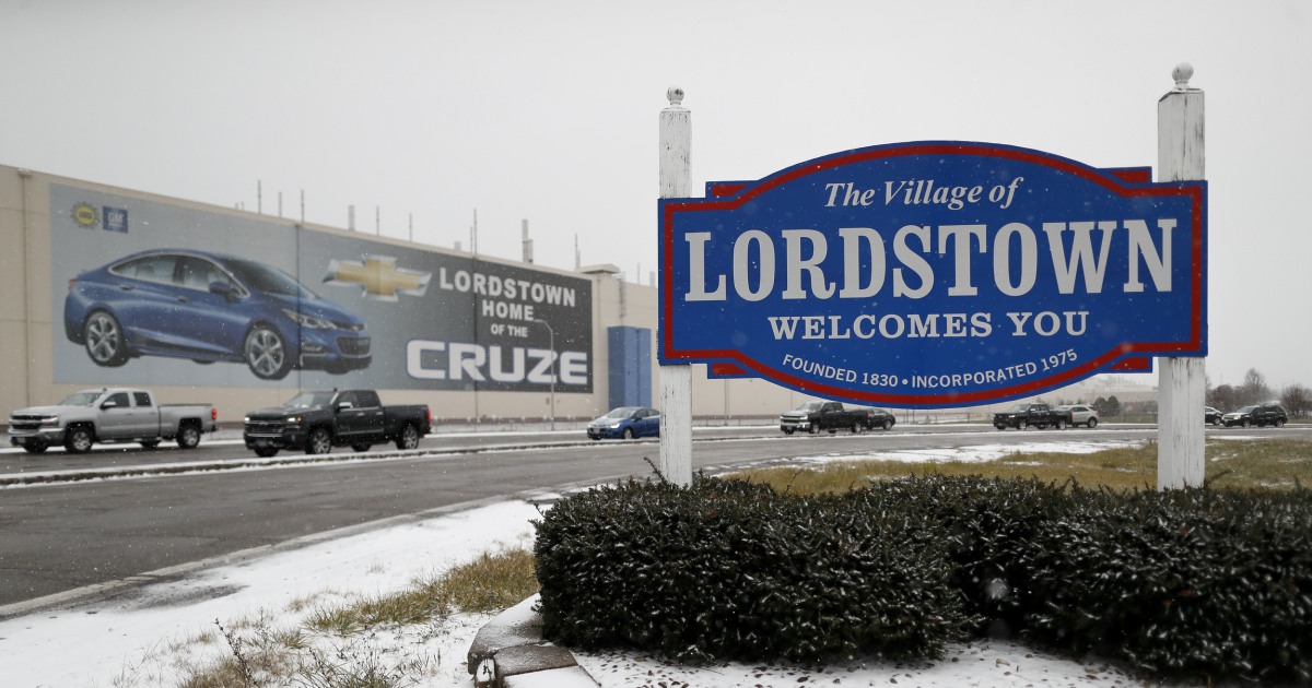 Ohio orders GM to pay $28 million for closing Lordstown plant