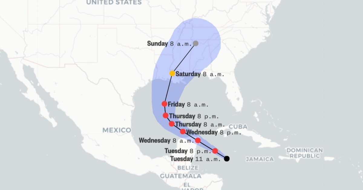 Storm tracker: Follow the Delta storm system