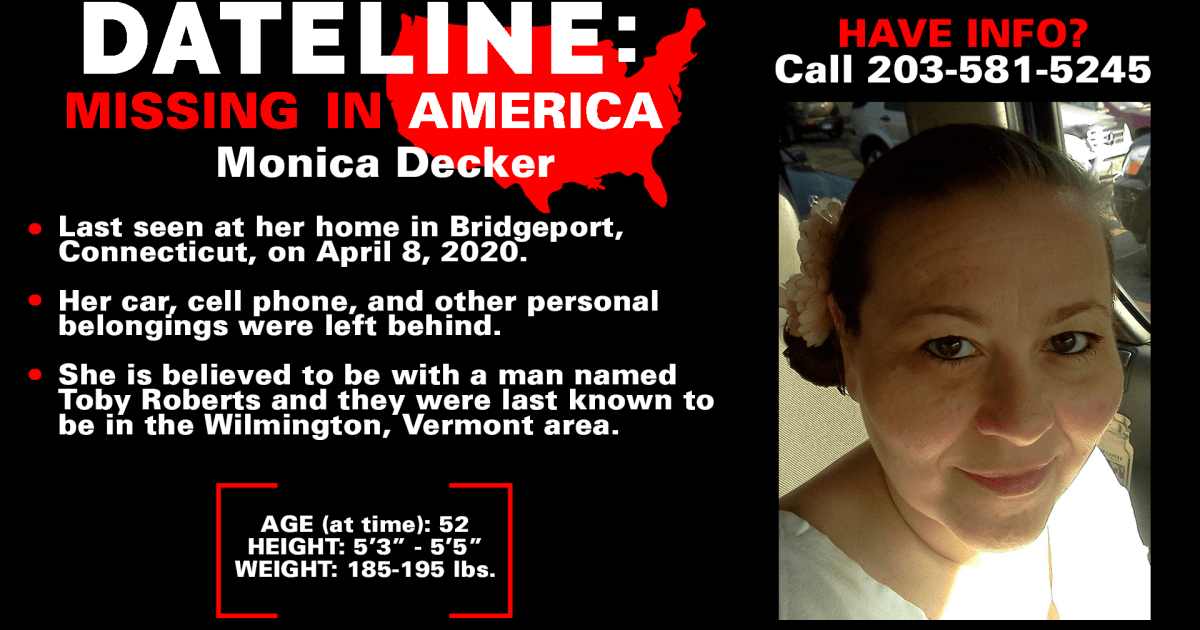 Daughter worried about mother who disappeared from Connecticut home six ...