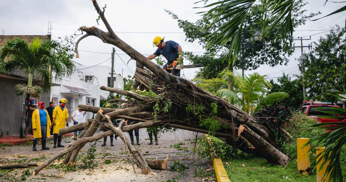 Hurricane Delta strengthens as it takes aim at storm-weary Louisiana coast