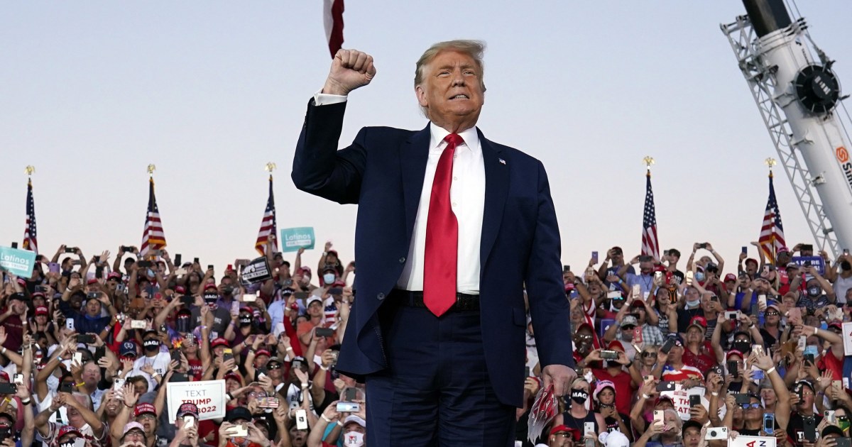 Trump returns to the trail claiming coronavirus victory and playing ...