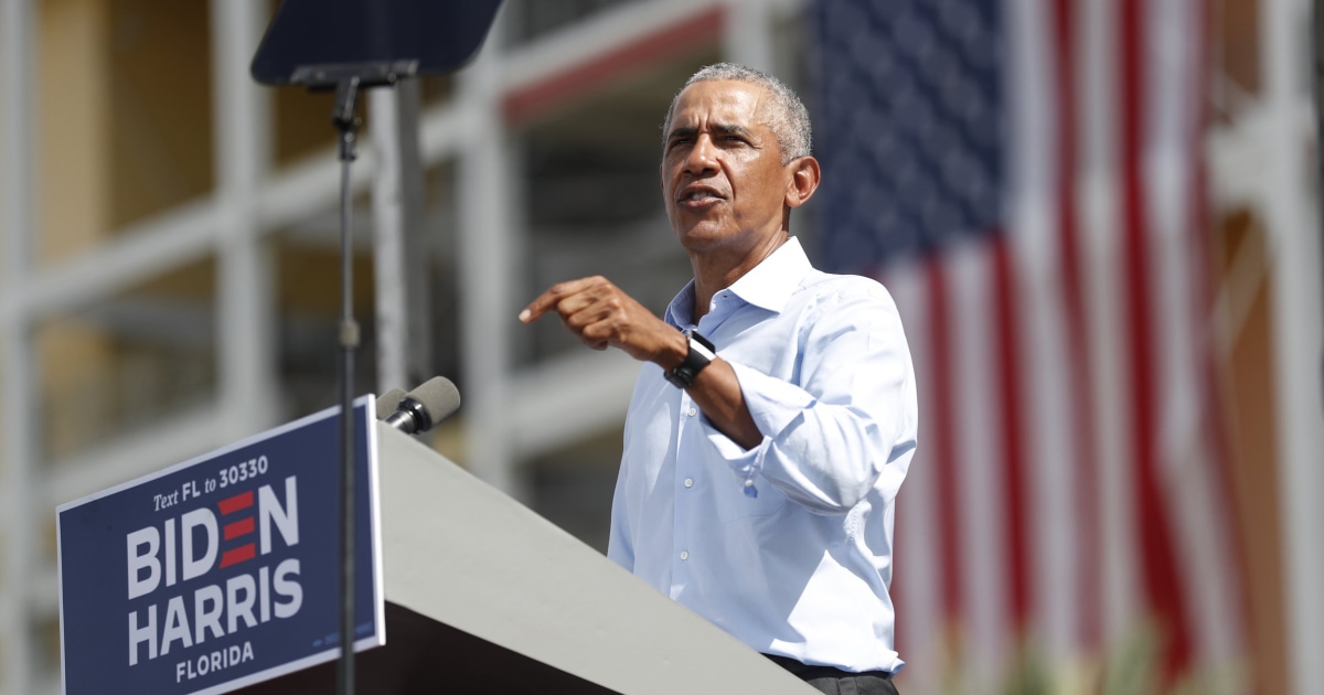 Obama's homestretch itinerary: On the campaign trail — and inside Trump ...
