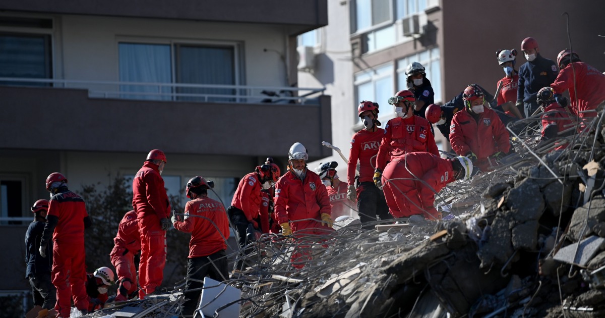 70 Year Old Pulled Alive From Rubble In Turkey As Earthquake As Death