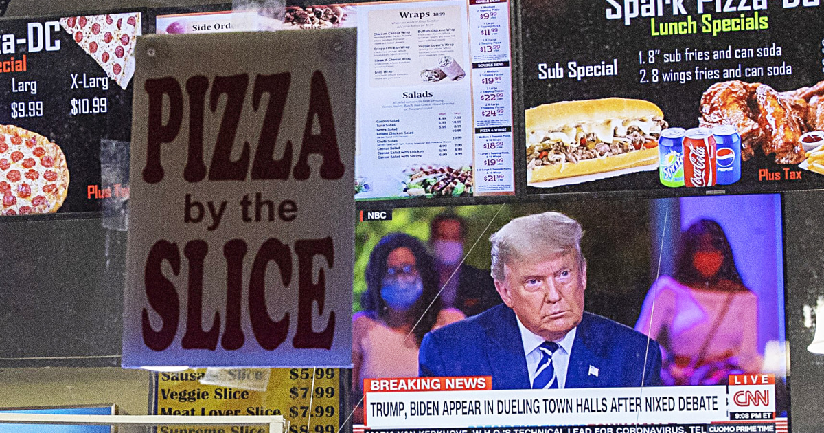 In pizza we crust: On an Election Day like no other, pie delivery ...