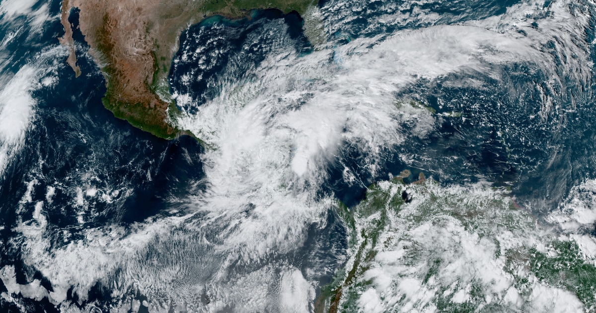 Map: Track the Eta storm system