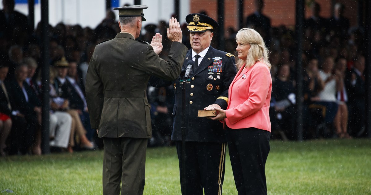 Gen. Milley's wife saved vet who collapsed at Veterans Day ceremony in ...