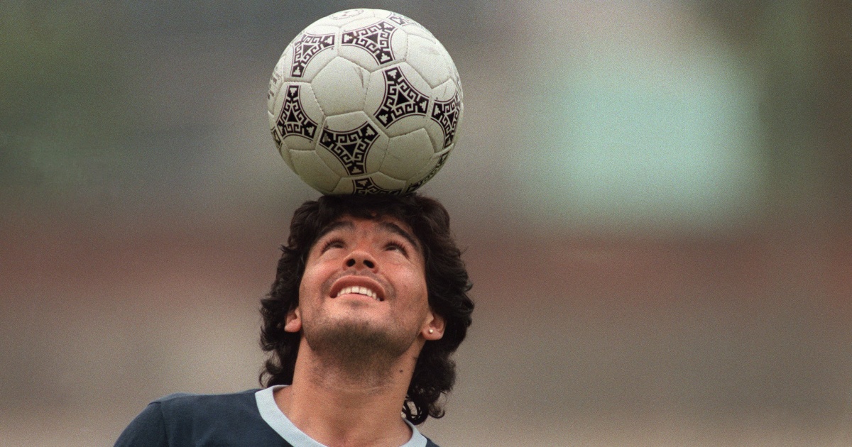 Diego Maradona, Argentinian soccer legend and celebrated 'Hand of God ...