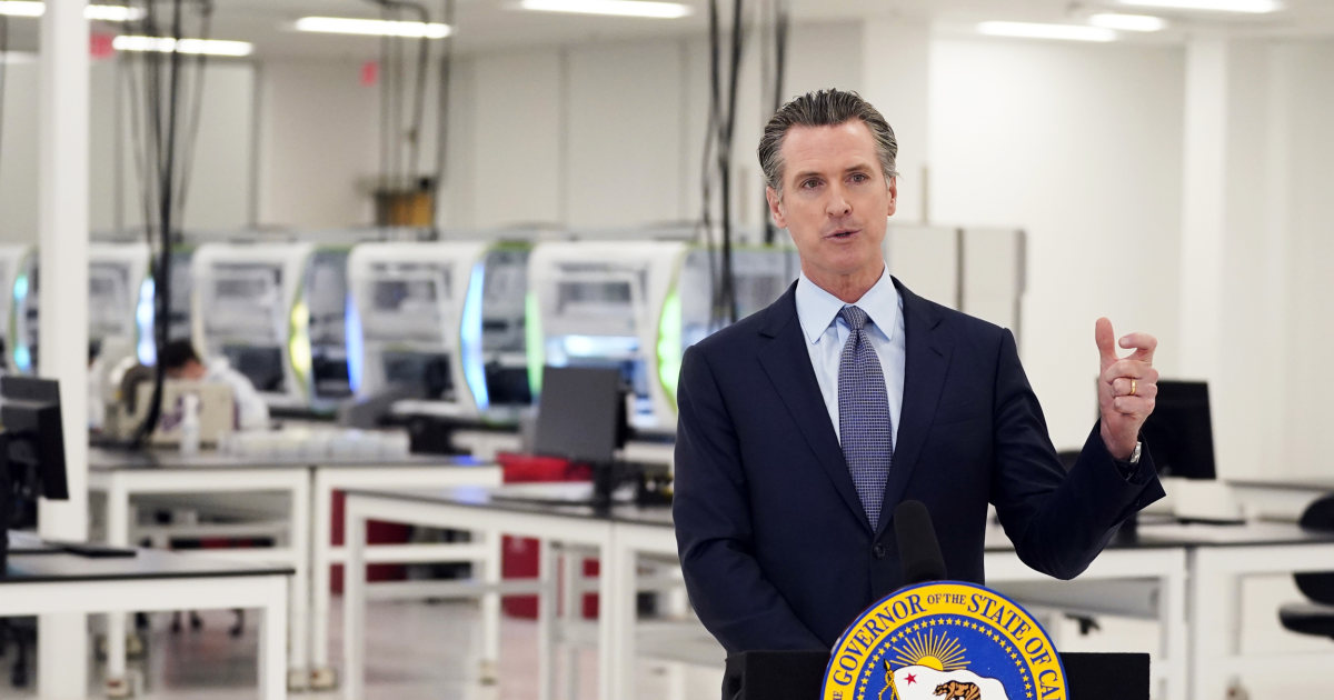 California governor introduces new stay-at-home order amid Covid surge