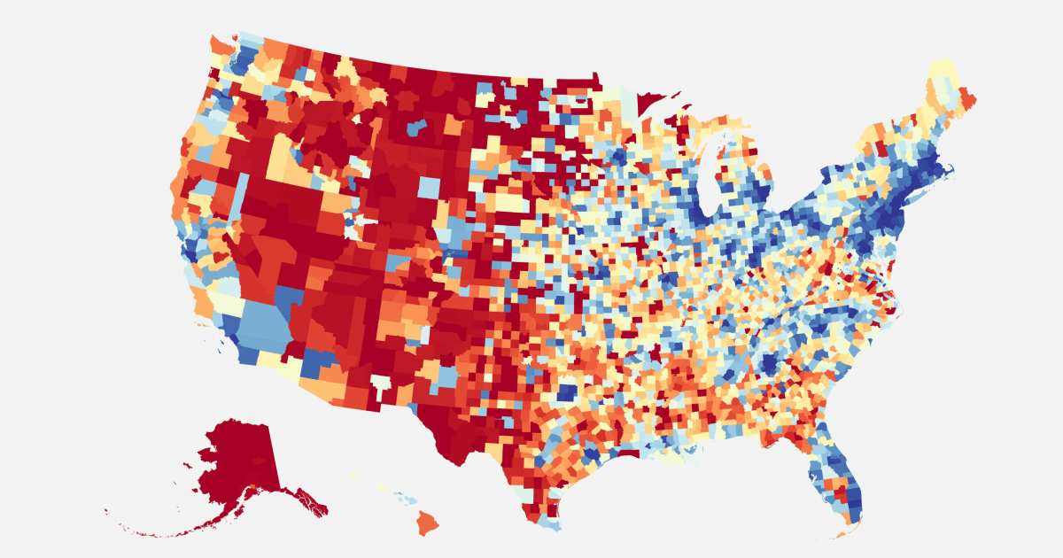 Map: How far are you from where a Covid vaccine is expected to be ...