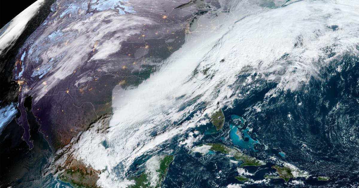 A snowstorm is forecast to blanket the Northeast this week