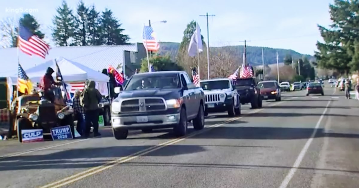 Washington town hosts large anti-mask rally