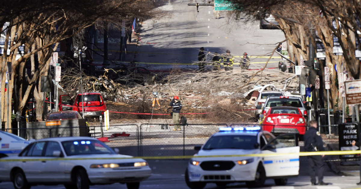 Suspect in Nashville Christmas morning explosion died in the blast ...