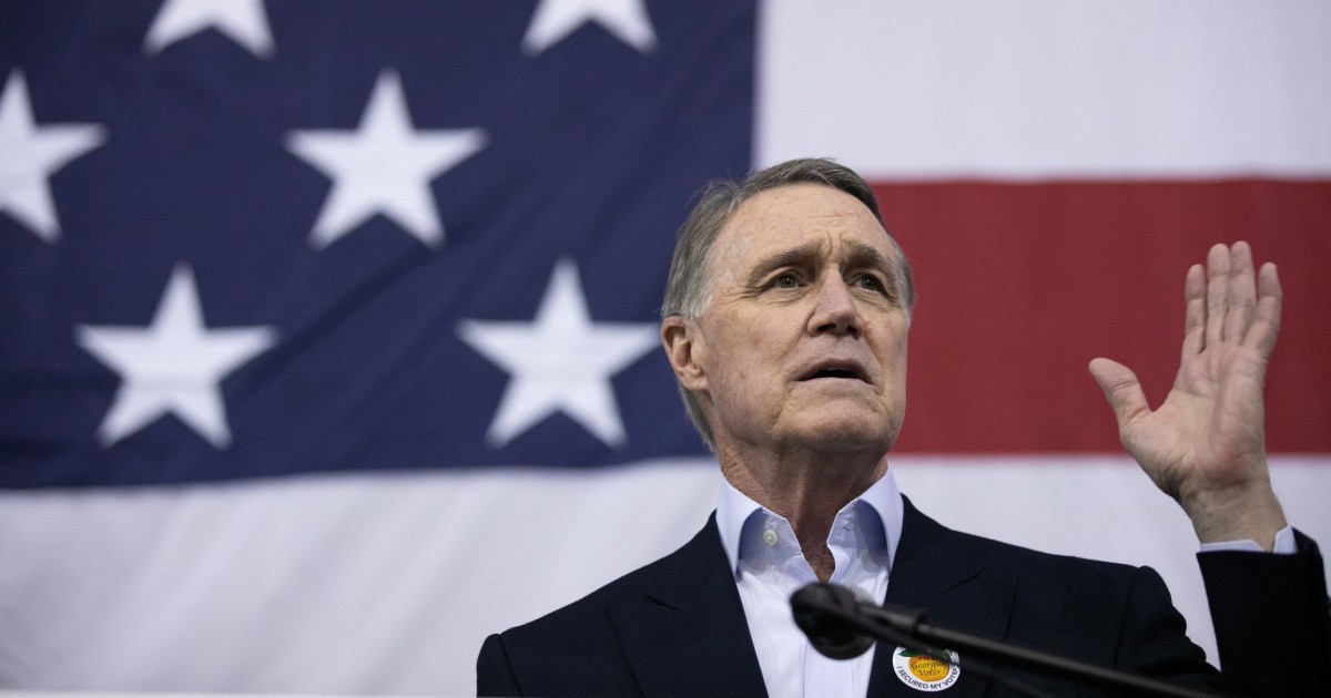 Sen. David Perdue, facing tight runoff in Georgia, will quarantine ...
