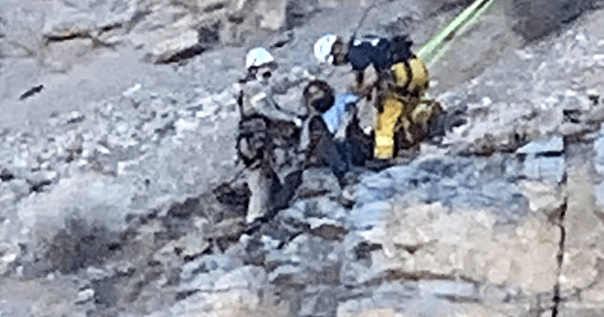 Utah hiker slips, falls more than 100 feet — and survives
