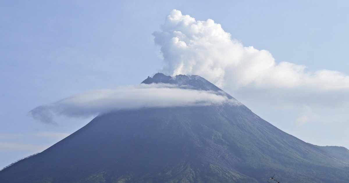 Hundreds evacuated as Indonesia's Mount Merapi volcano spews hot clouds