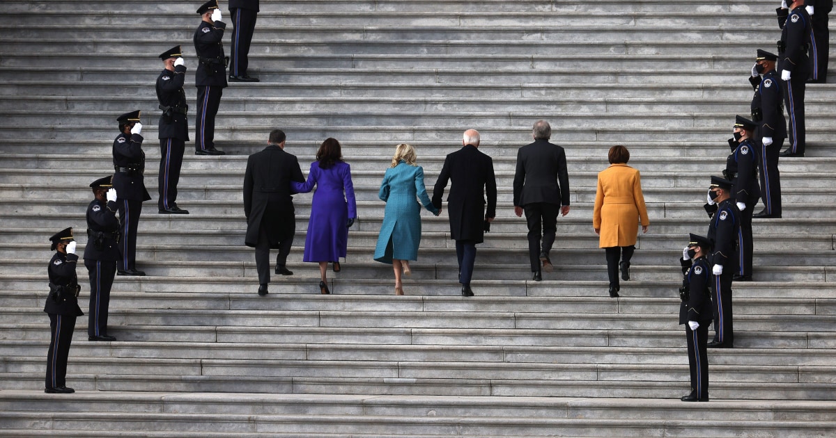 Biden takes office: Inauguration day in pictures