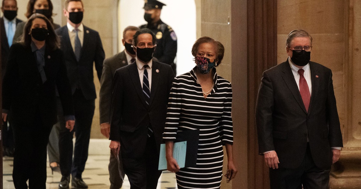 House Managers Deliver Impeachment Article Against Trump Kicking Off