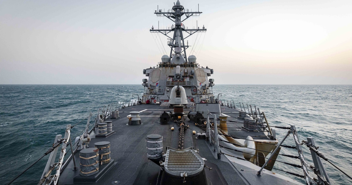 U S Navy Warship Sails Through Taiwan Strait For First Time Under