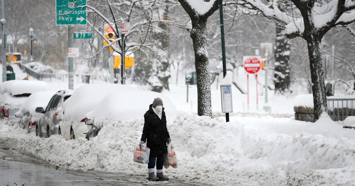 Second wave of snow to blanket the East