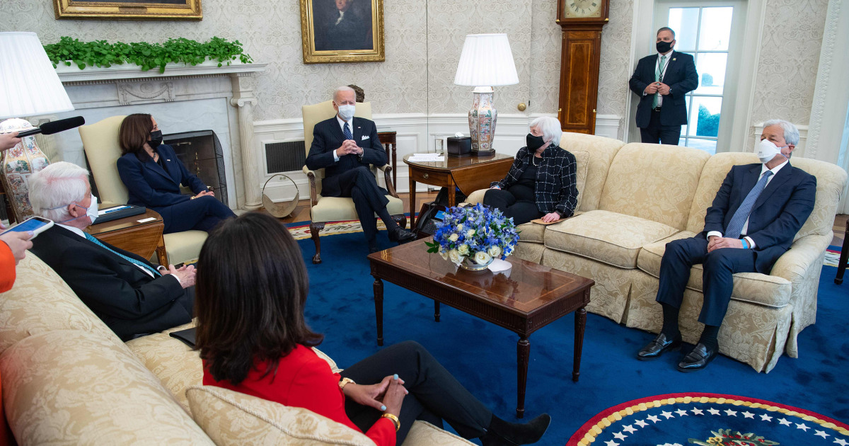 Biden's meeting with CEOs focused on equalizing economic recovery ...