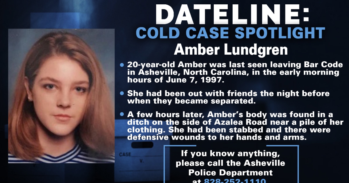Loved ones still seek justice for Amber Lundgren decades after her murder