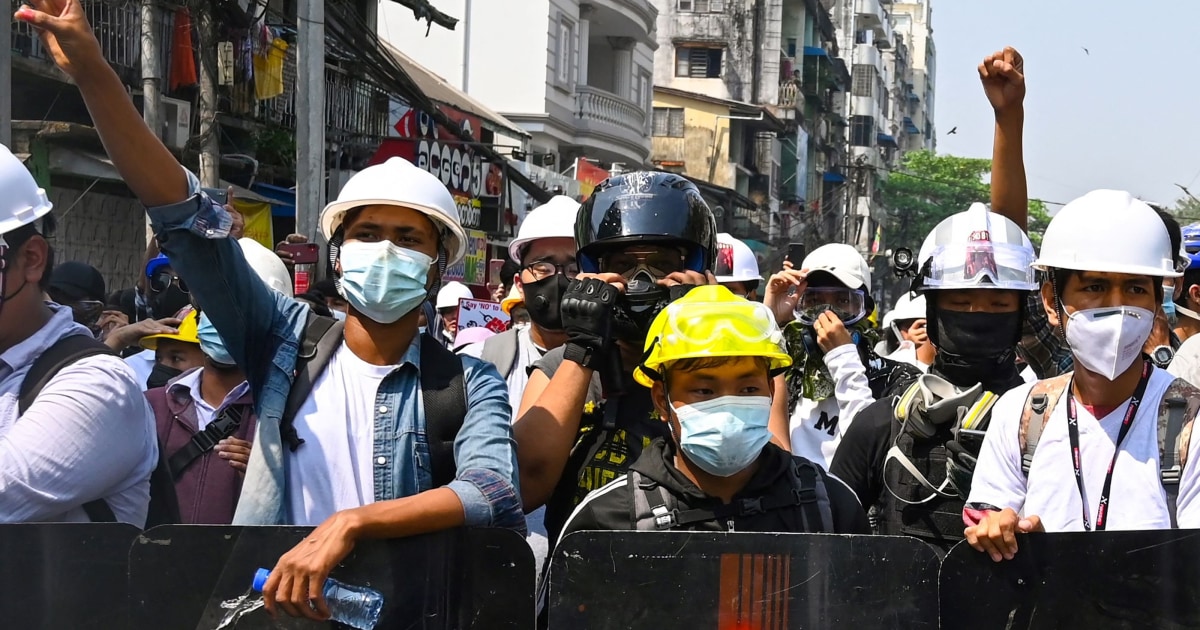 At least 18 dead on bloodiest day of Myanmar protests, U.N. says