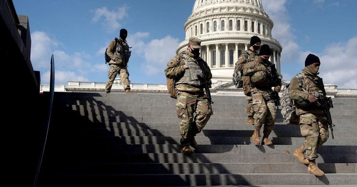 U.S. Capitol Police request continued National Guard help amid security ...