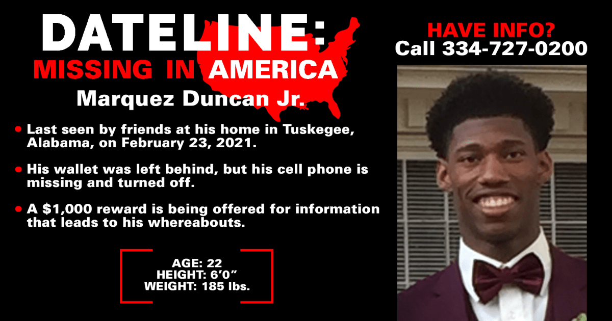 Mother pleads for safe return of Marquez Duncan Jr., who disappeared ...