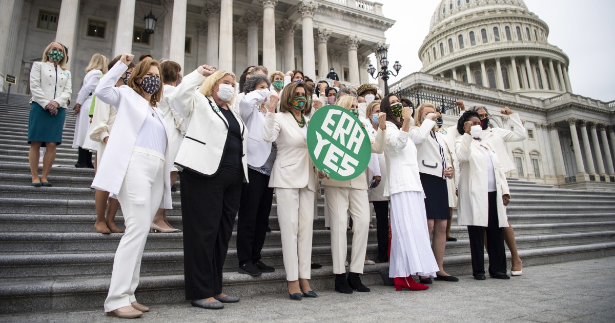'No expiration date on equality': House passes bill to remove women's ...