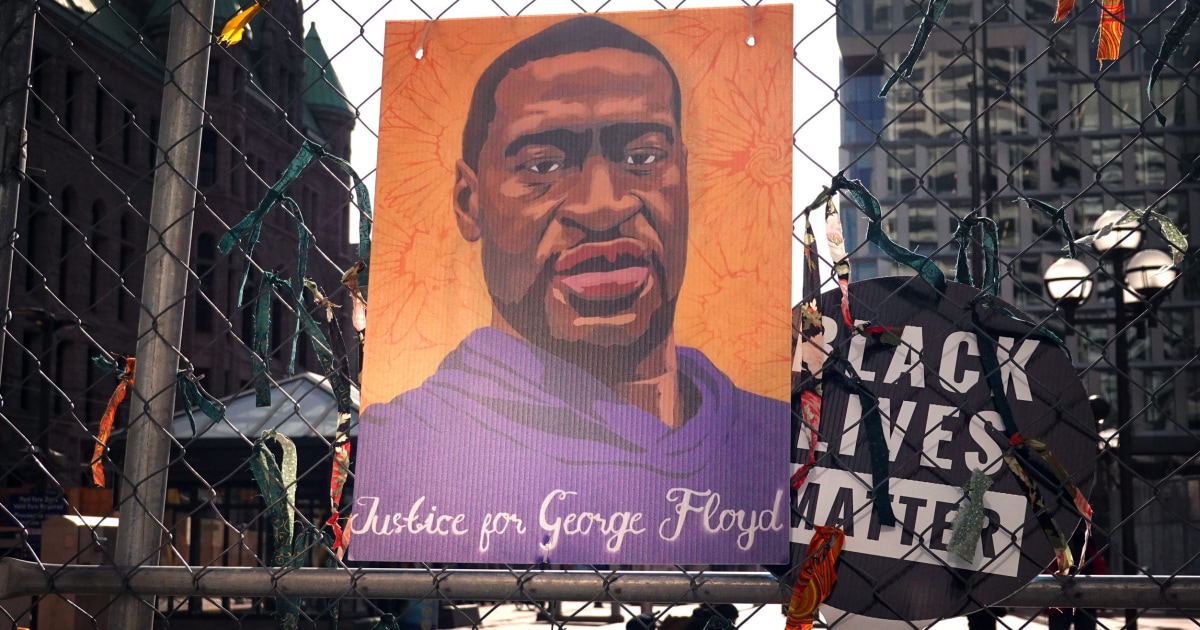 Body-worn camera shows officer interaction after George Floyd ...