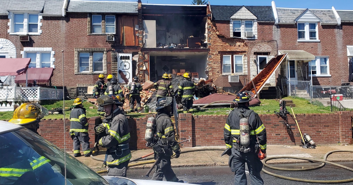 Reported explosion rocks residential Philadelphia neighborhood