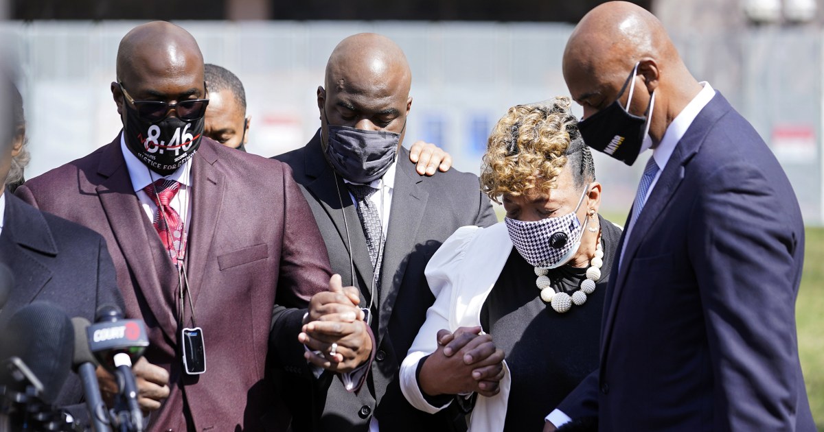 'Tears of joy': Families of Floyd, other victims of police violence ...