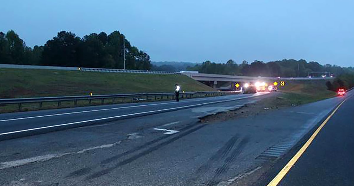 At least 6 killed in fiery van crash on Georgia interstate