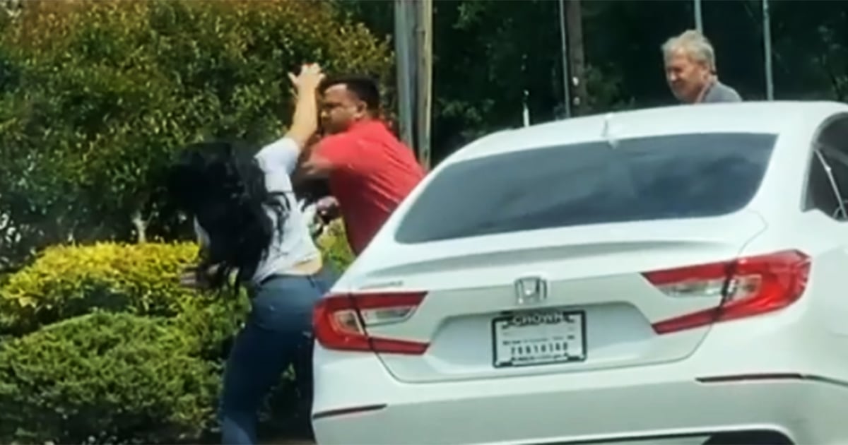 Two charged after gas station line fight amid panic-buying