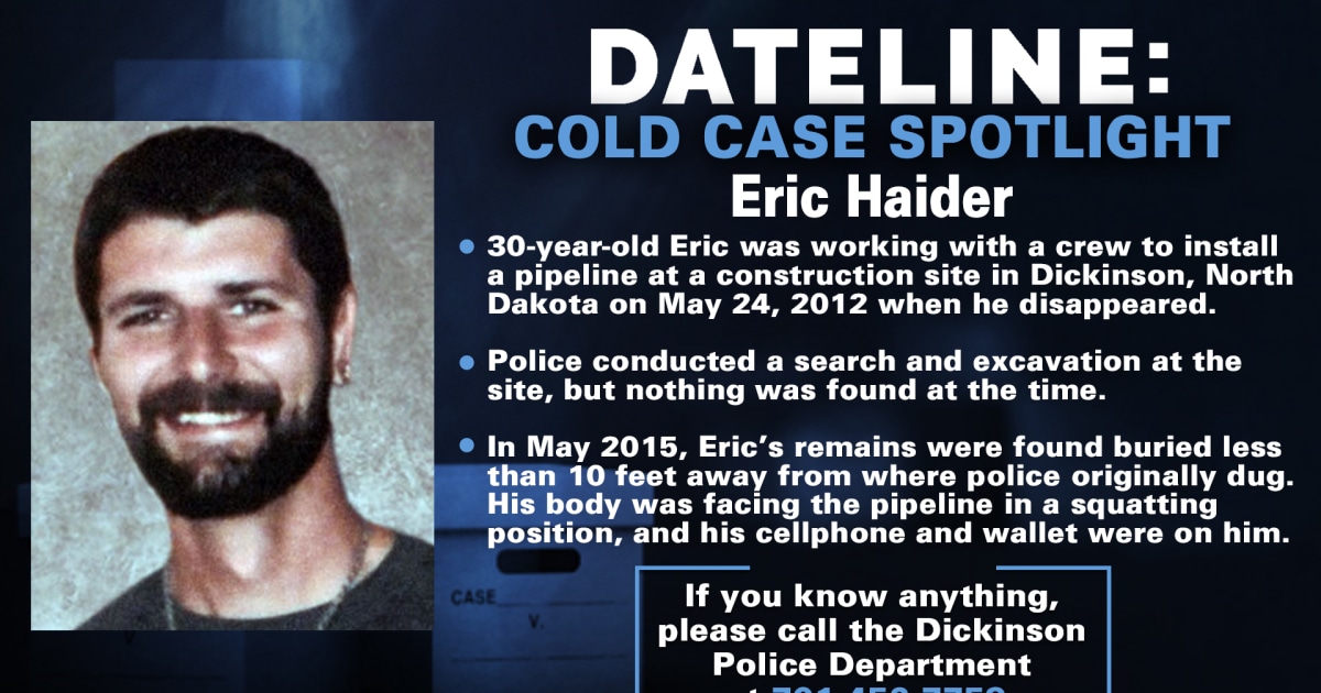 Family demands answers in 2012 death of Eric Haider, whose body was ...