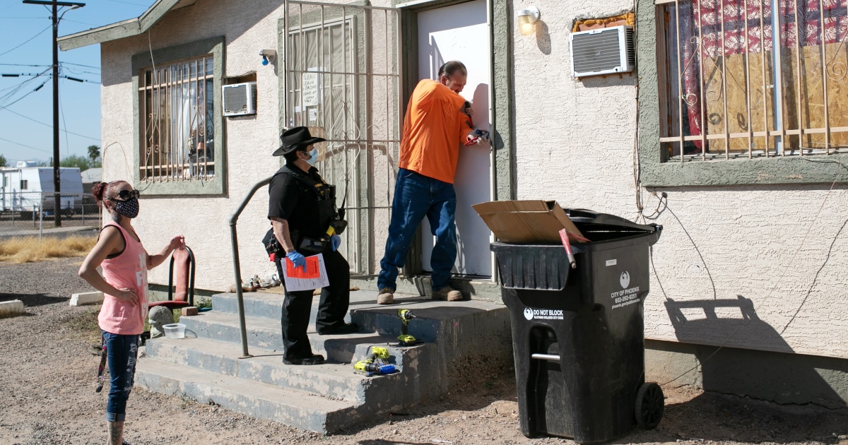 Biden administration extends eviction moratorium through July