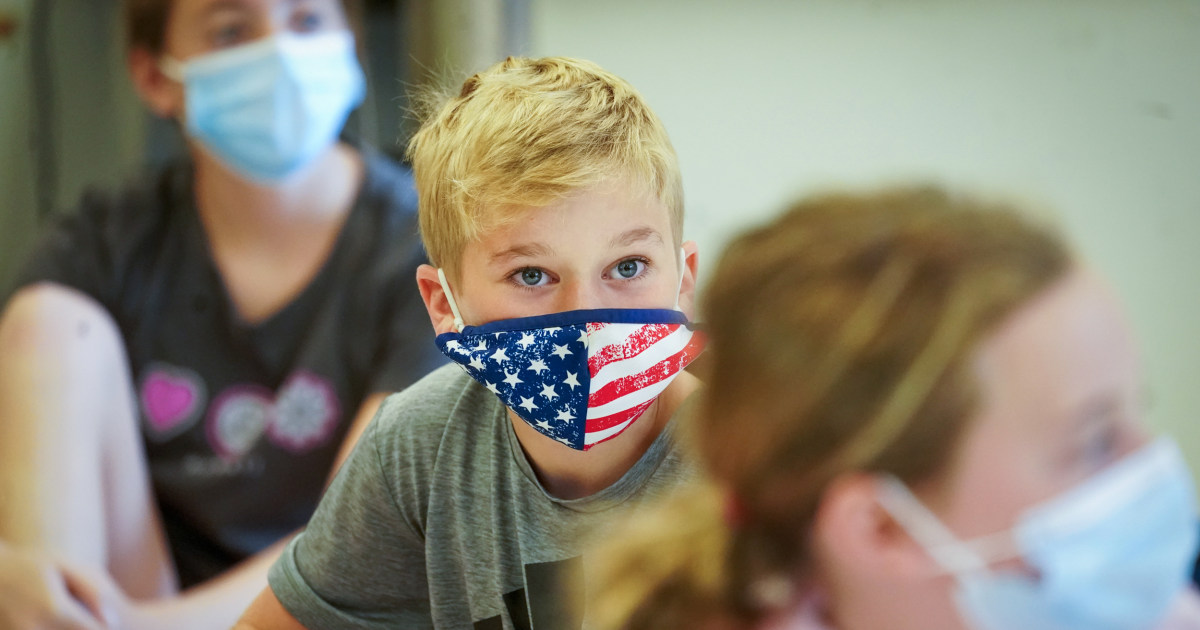 Students don't need masks at school if they are fully vaccinated, CDC says