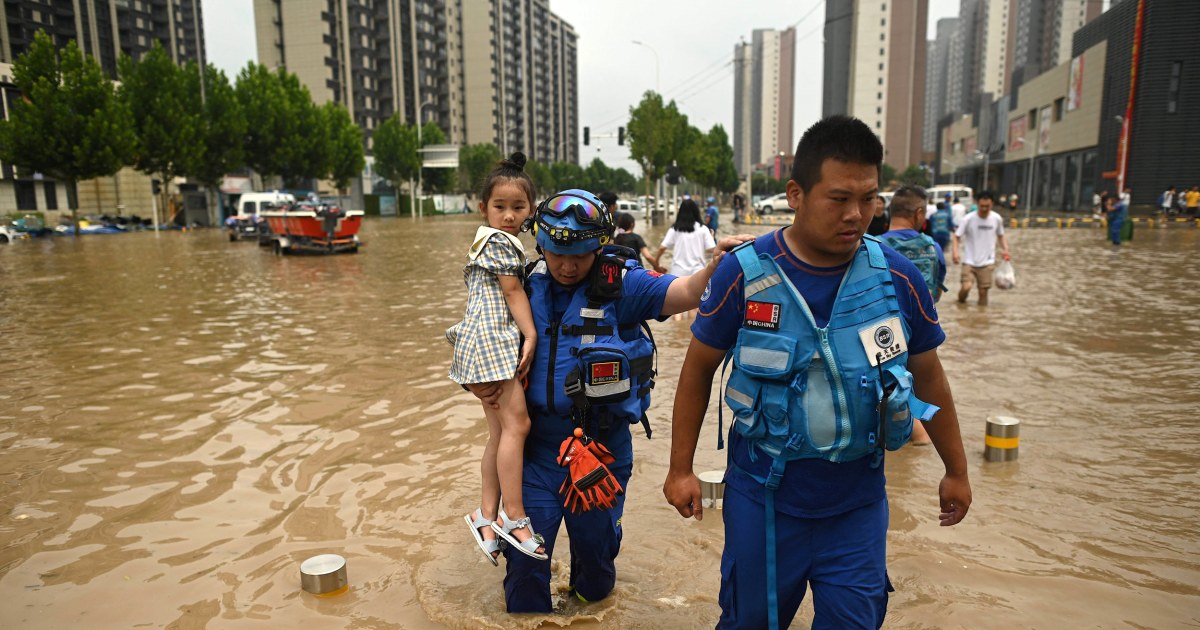 China evacuates tens of thousands as storm spreads north, death toll rises