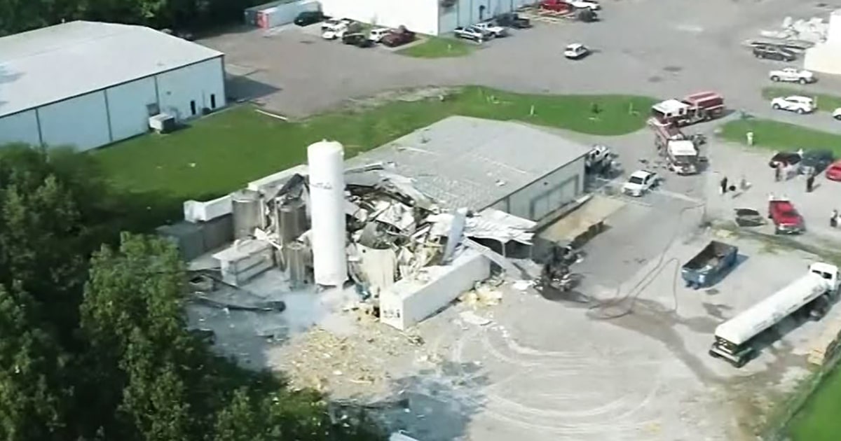 10 injured after explosion at Dippin' Dots facility in Kentucky