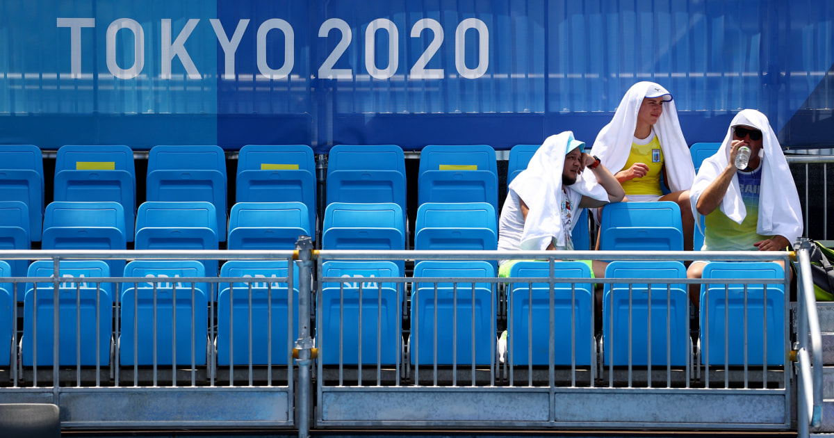 Heat wave hits Tokyo as Olympic organizers battle to keep Covid rates down