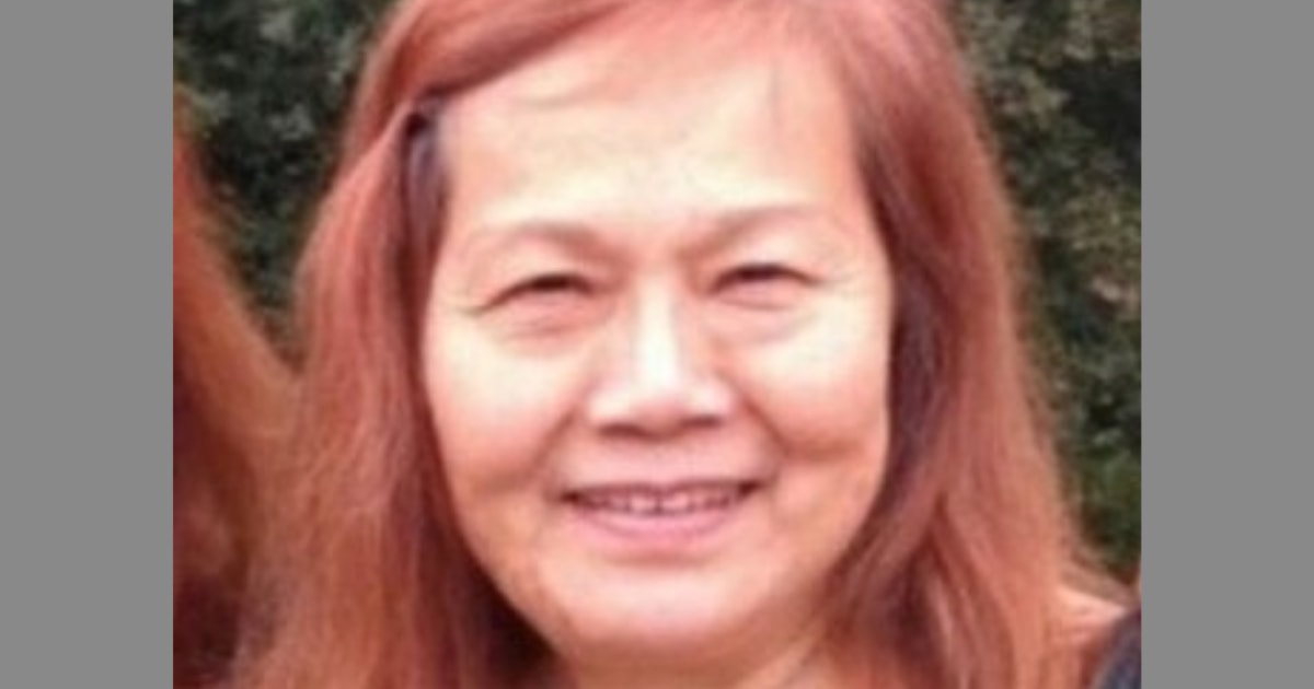 Body Of Missing 72 Year Old Virginia Woman Emily Lu Found Former