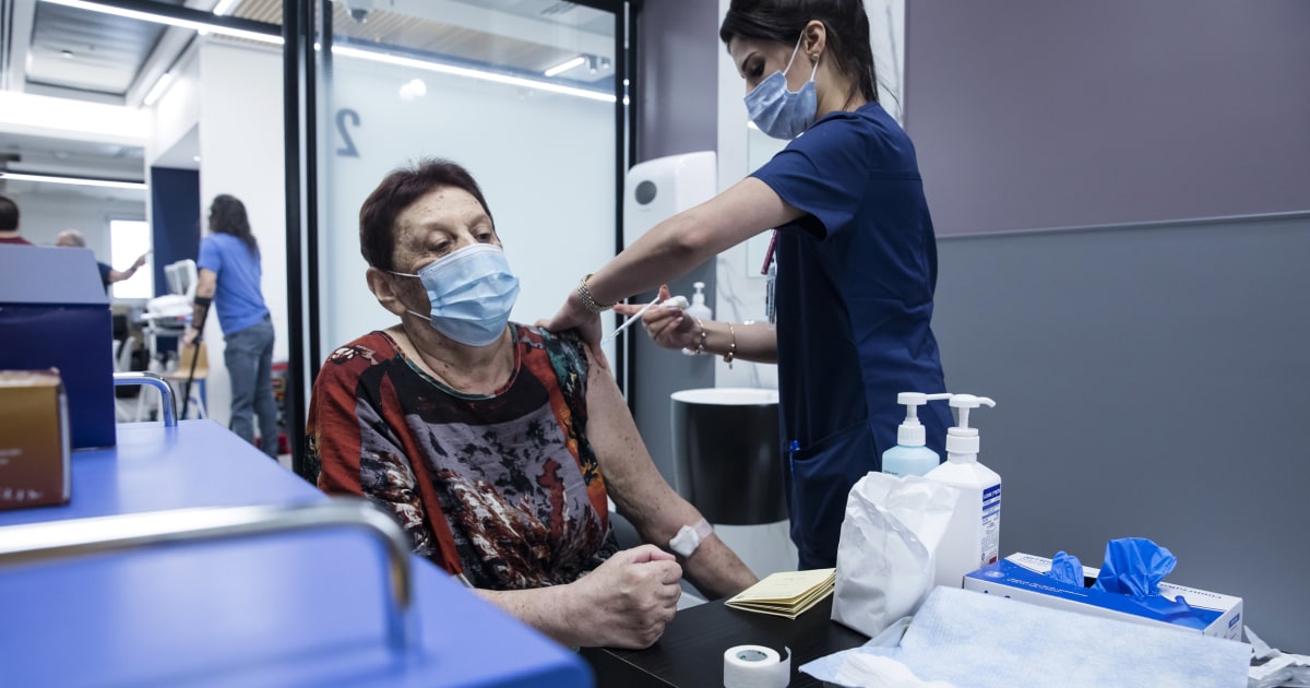 Israel to offer Pfizer booster shots to people over 60