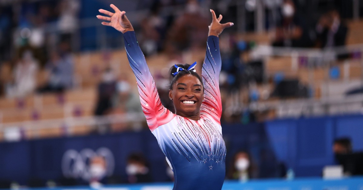 Simone Biles says she's 'keeping the door open' for Olympic return