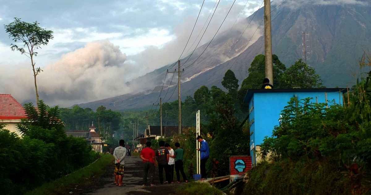 Indonesia's Mount Semeru volcano erupts, spews high ash column into the sky