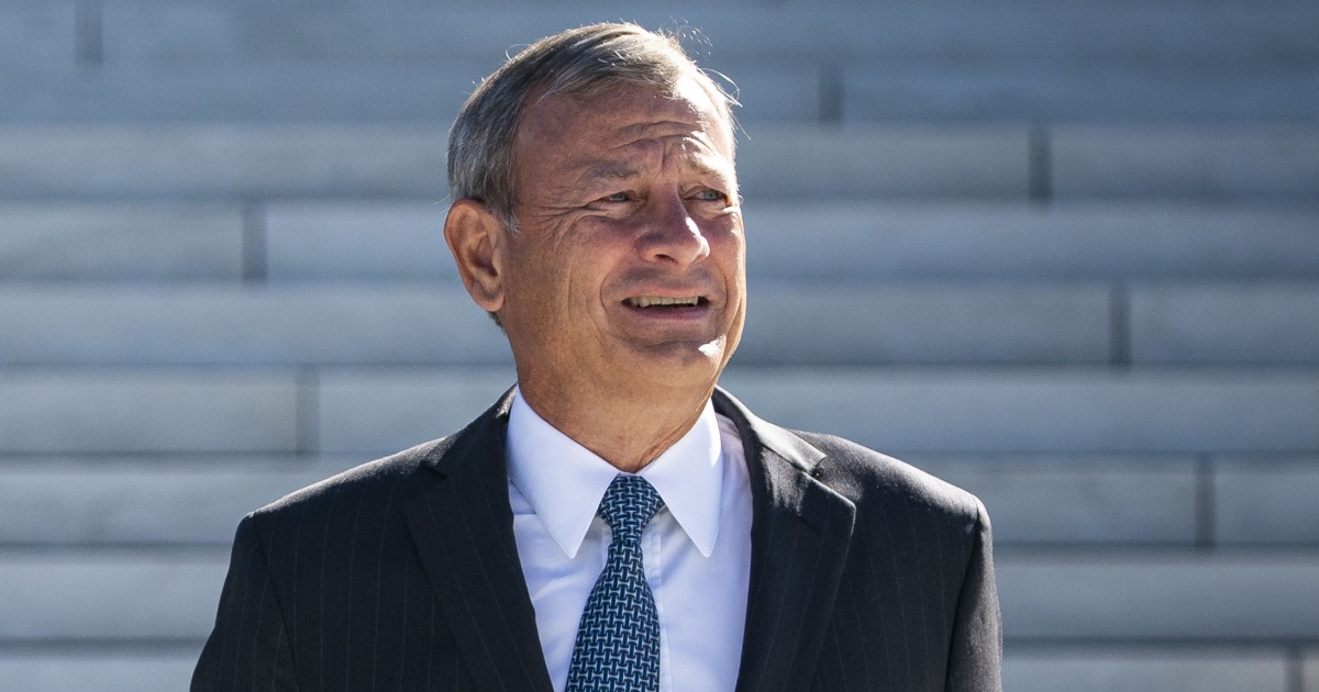 Supreme Court Chief Justice John Roberts gives an incomplete history ...
