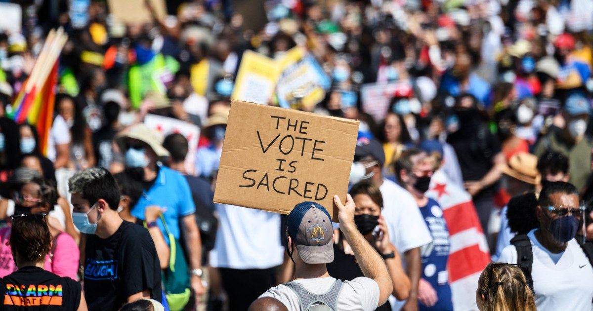 Senate Democrats lack clear message on voting reform push