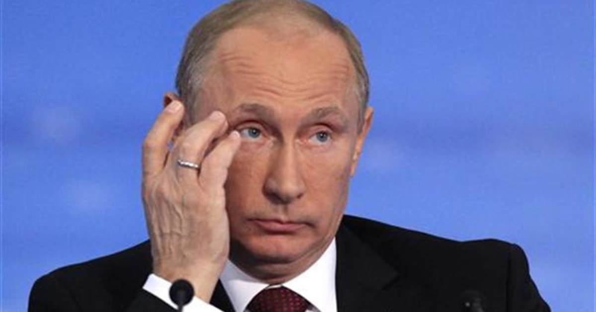 At nearly 60, is Russia's Putin losing his macho image?