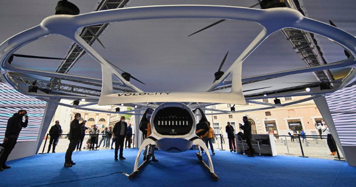 Prueban dron como taxi aéreo en Corea del Sur