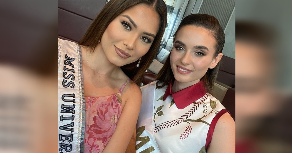 Andrea Meza viajó a Tel Aviv y conoció a Noa Cochva, Miss Israel